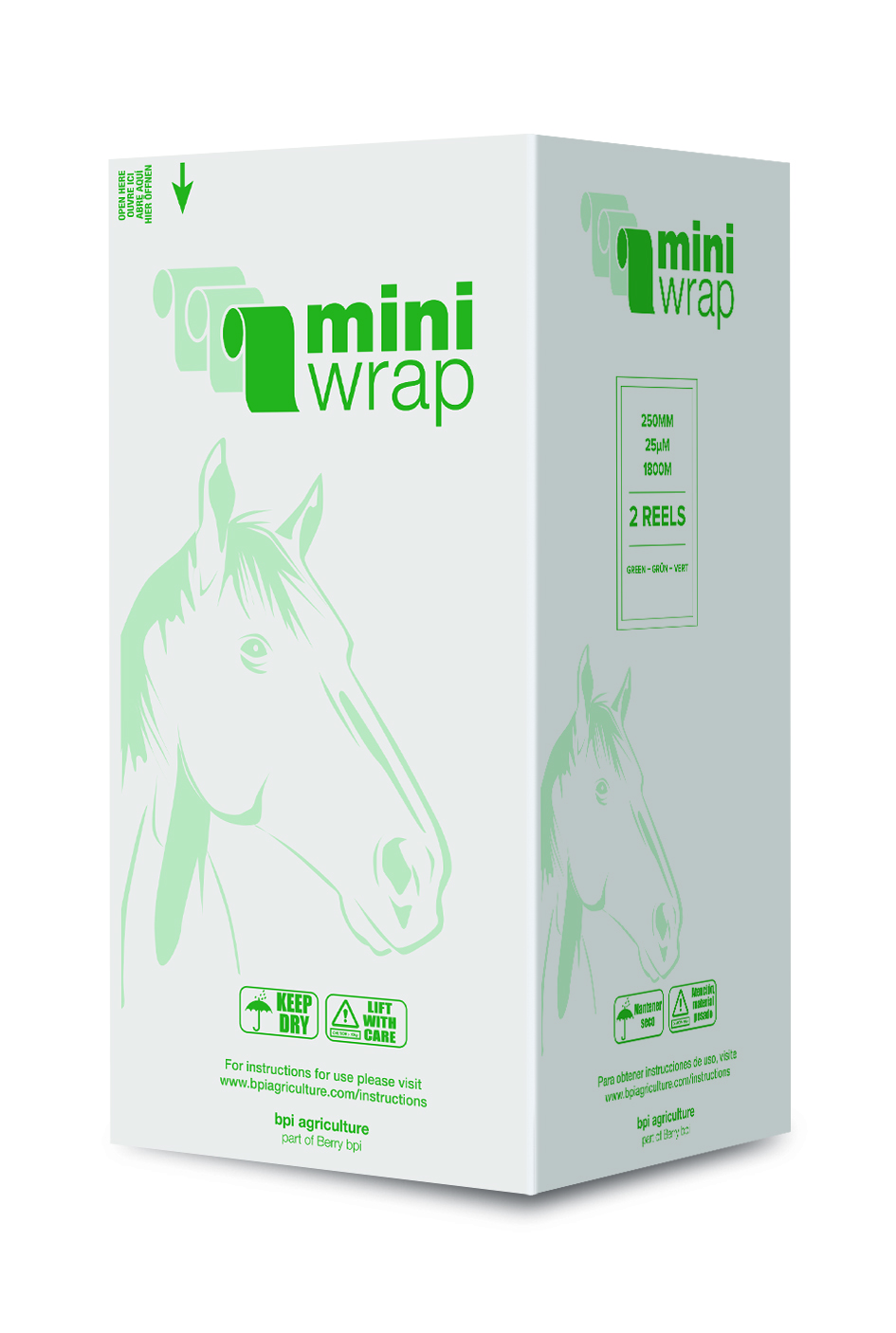 Mini Wrap Green 1500M x 360MM - CFM Country Store
